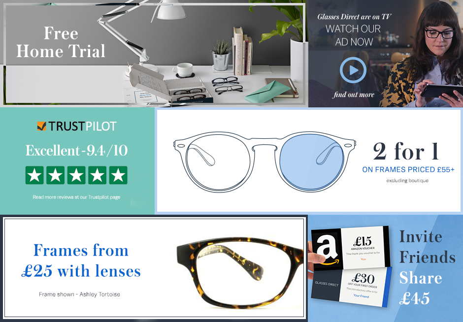 Glasses Direct ™ Uks Most Trusted Online Prescription Glasses Retailer